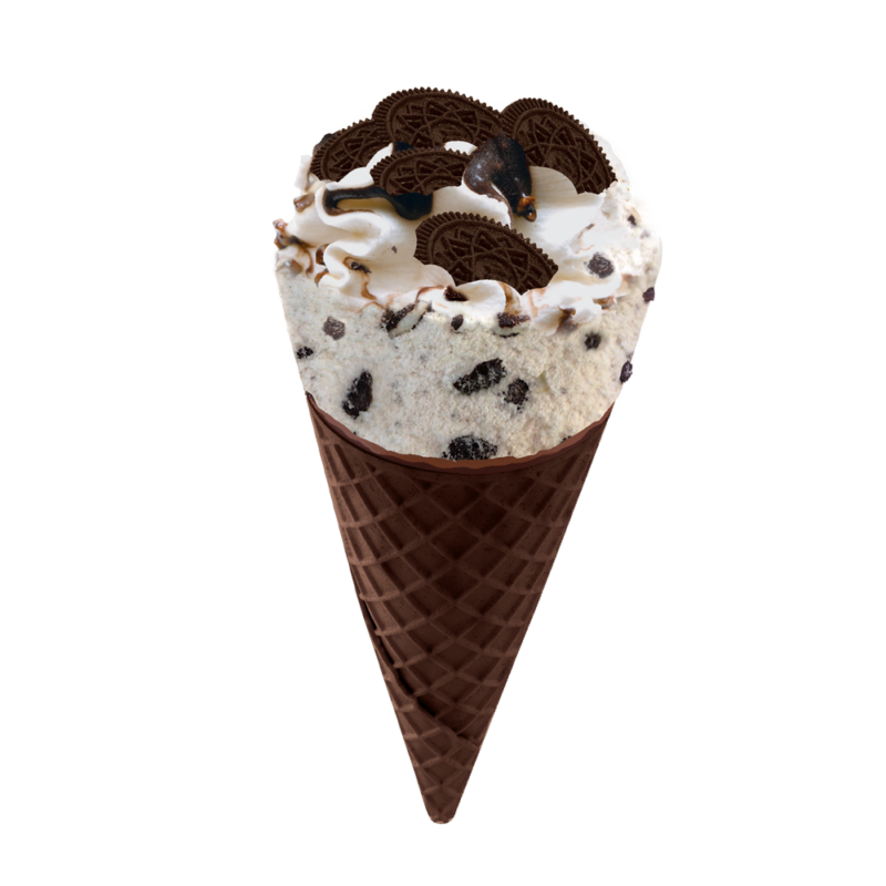 Cookies 'N Cream Cone - Kosher Ice Cream