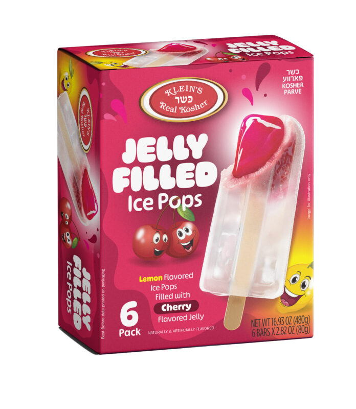 Jelly Filled Cherry Pops - Kosher Ice Cream