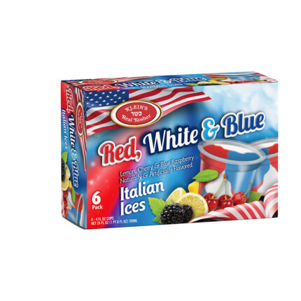 Red, White & Blue Italian Ices - Kosher Ice Cream