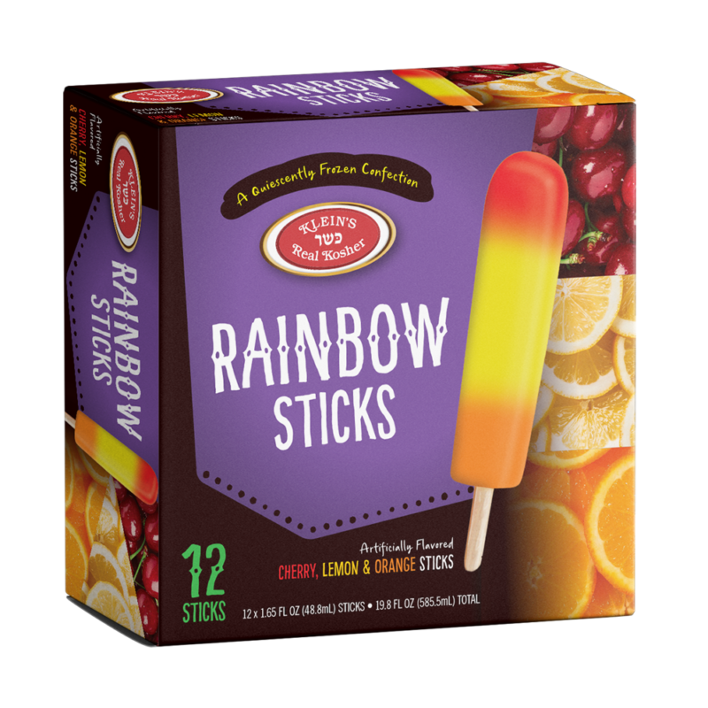 Rainbow Sticks - Kosher Ice Cream