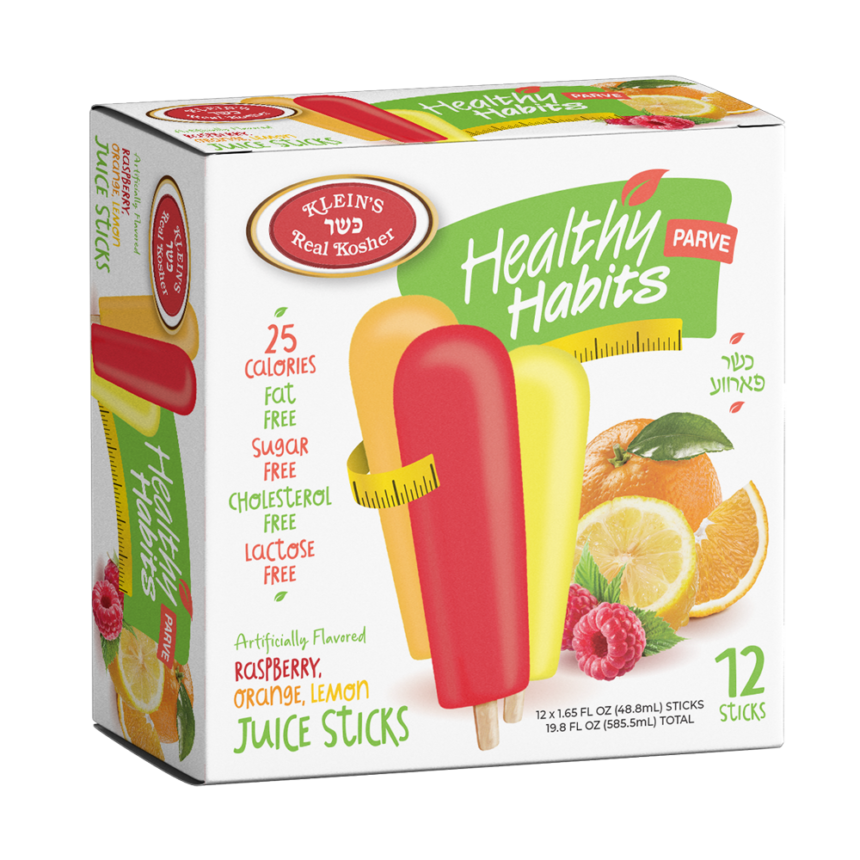 Healthy Habits Juice Sticks - Kosher Ice Cream