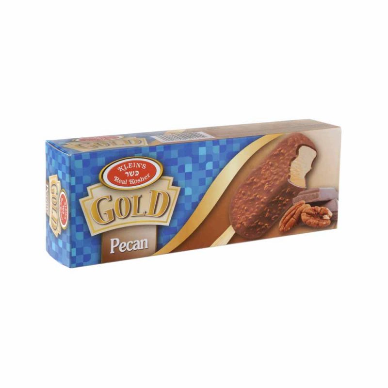 Gold Bar Pecan - Kosher Ice Cream