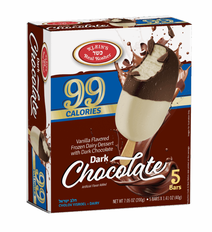 99 Dark Chocolate Bars - Kosher Ice Cream