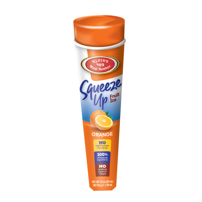 Squeeze Up Orange - Kosher Ice Cream Squeeze Up Orange - Kosher Ice Cream
