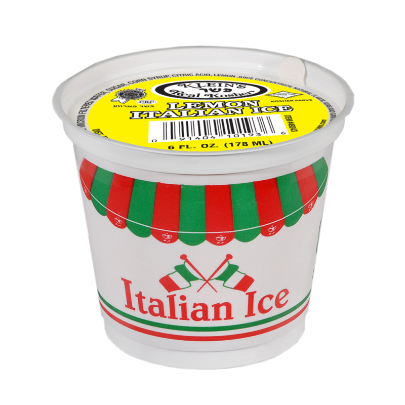 Italian Ices Lemon - Kosher Ice Cream