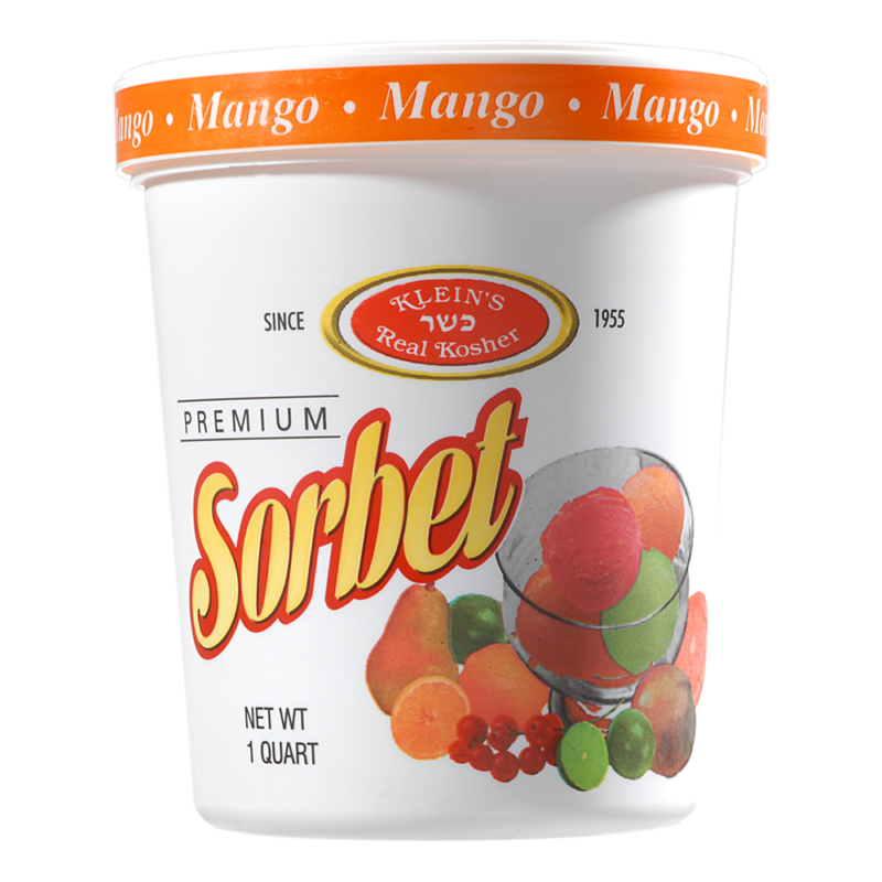 Premium Mango Sorbet - Kosher Ice Cream