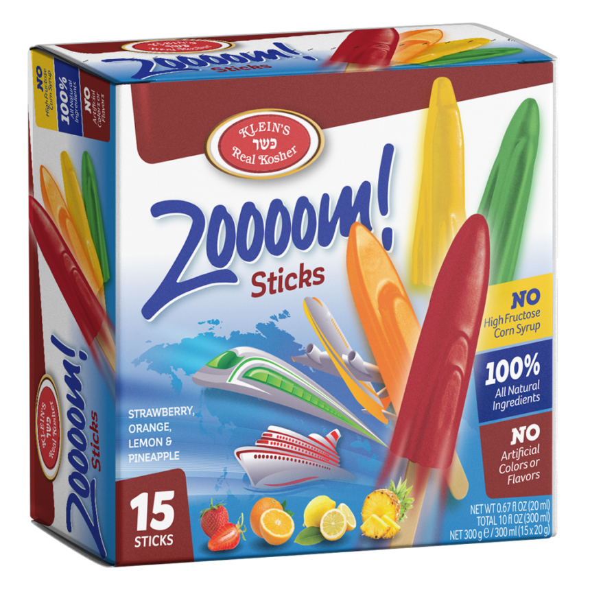 Zoom Sticks - Kosher Ice Cream