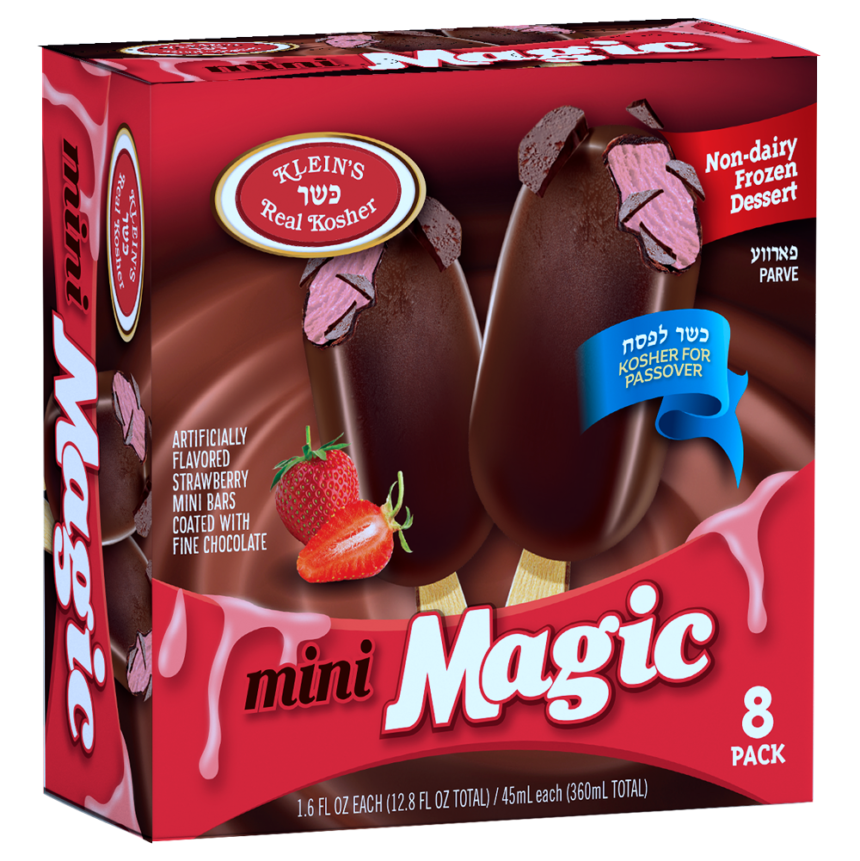 Passover Strawberry Mini Magic - Kosher Ice Cream