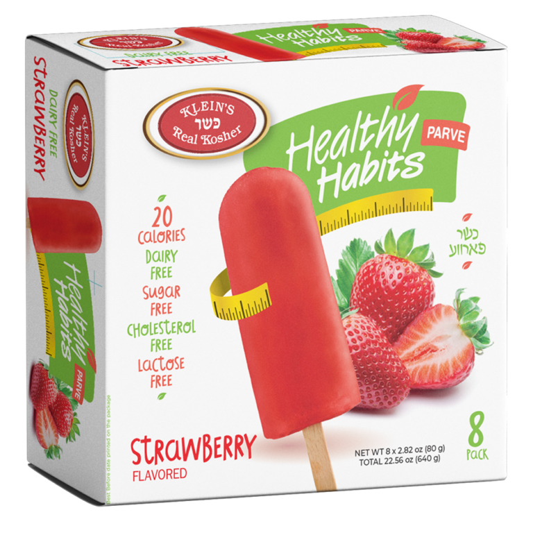 Healthy Habits Strawberry Bar - Kosher Ice Cream