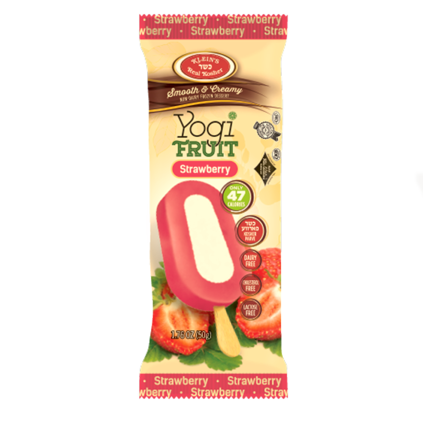 Strawberry Yogi Fruit - Kosher Ice Cream
